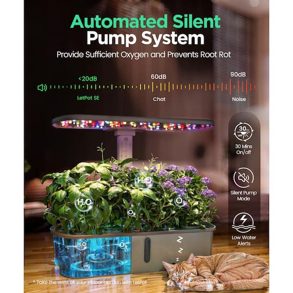 Hydroponics Growing System Kit LetPot LPH-SE Hydroponics Growing System ...