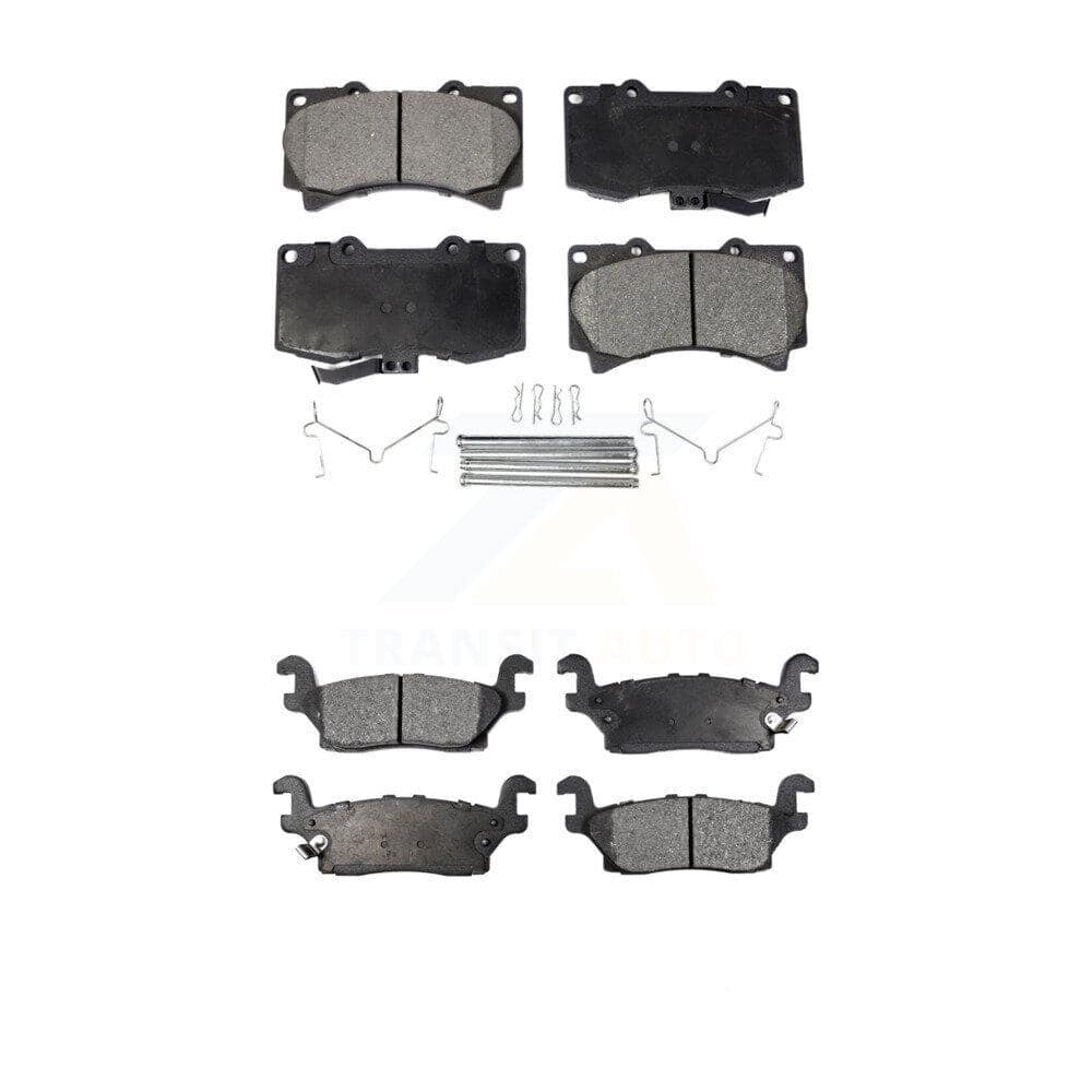 TEC Front Rear Ceramic Brake Pads Kit For Hummer H3 H3T KTC-100074 KTC ...