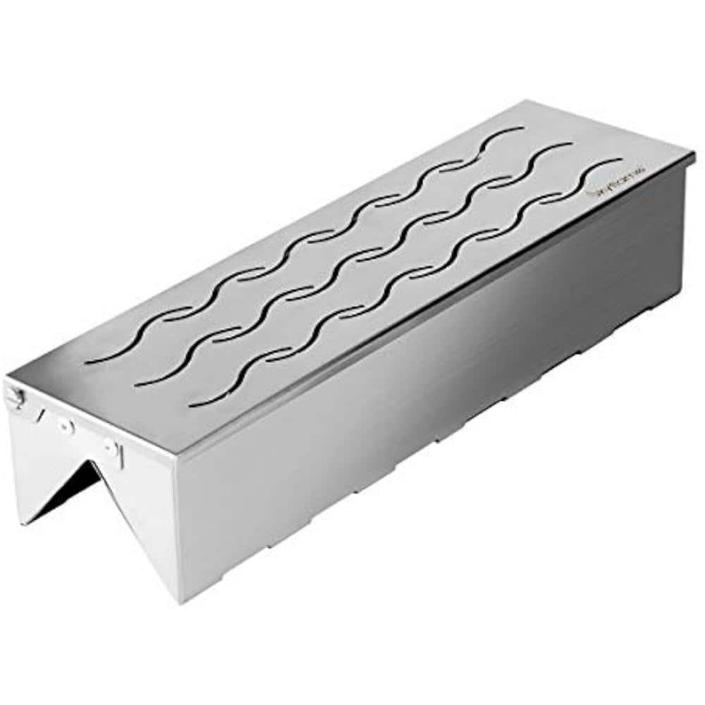 Hitechluxe Stainless Steel Smoker Box THT170-SS - The Home Depot