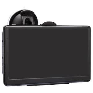 Lukyamzn 7 in. HD Touch Screen GPS Navigator for Truck RV Car with ...