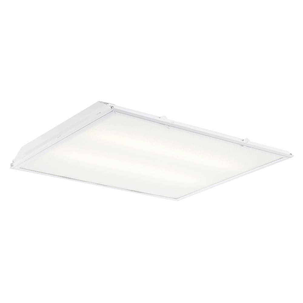 Commercial Electric 2 ft. x 2 ft. 96-Watt Equivalent Integrated LED ...