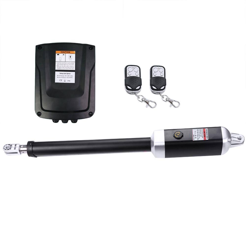 Vevor Swing Gate Opener 838 Lbs 18 Ft Remote Control Automatic Swing ...