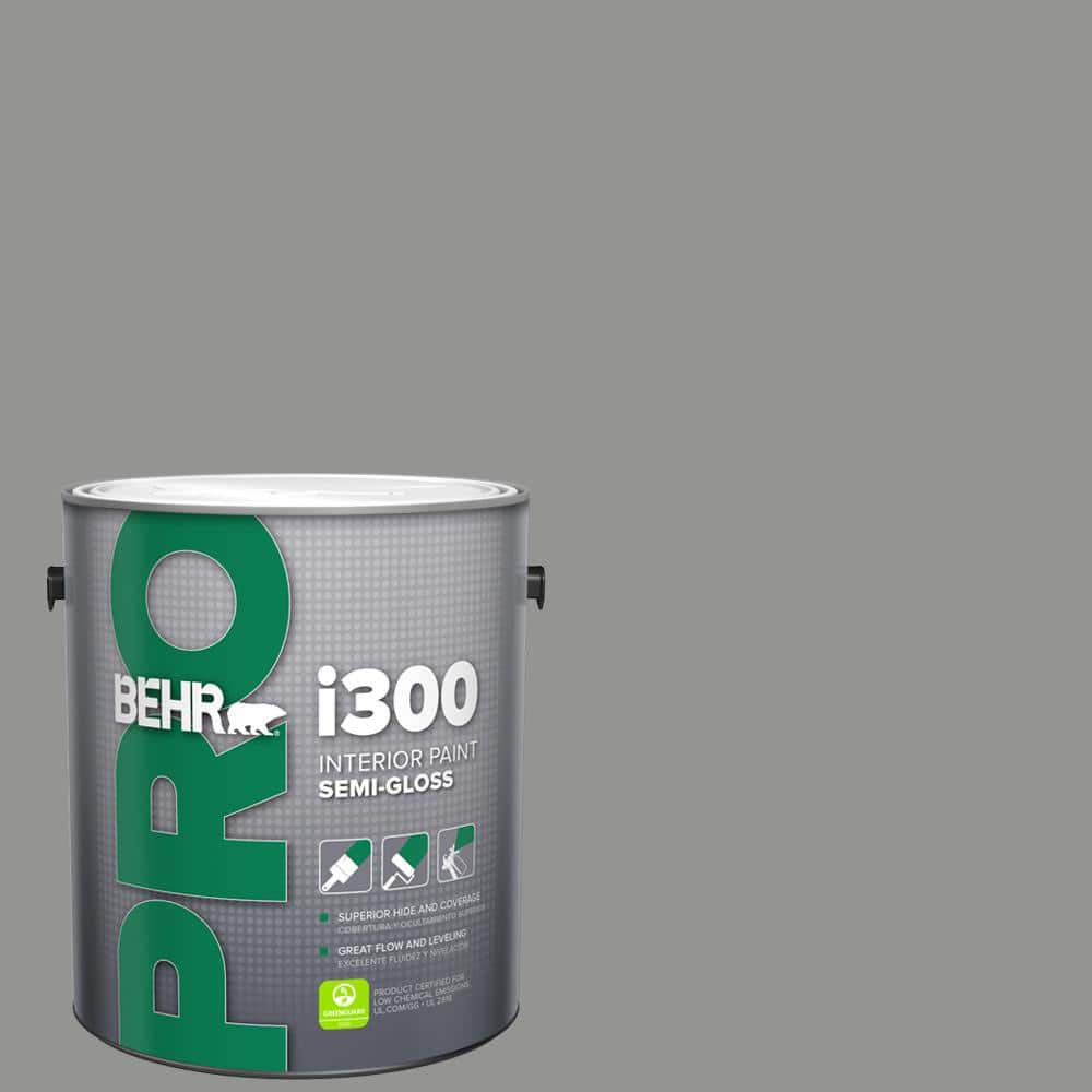 BEHR PRO 1 gal. #780F-5 Anonymous Semi-Gloss Interior Paint PR37001 ...