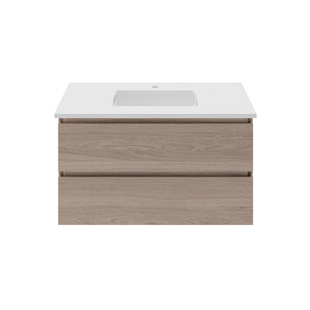 Reviews for Fresca Formosa 36 in. Single Sink Wall Mount Vanilla Oak ...