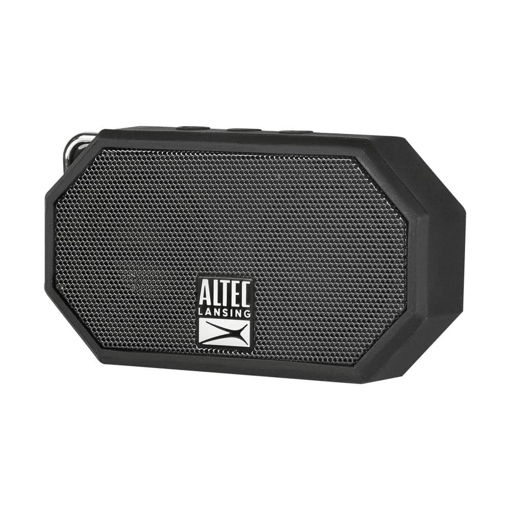 Altec Lansing Mini H20 Bluetooth Speaker -IMW257-BLK - The Home Depot