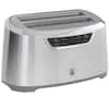 KENMORE Elite 4-Slice Long Slot Toaster Silver Stainless Steel with ...