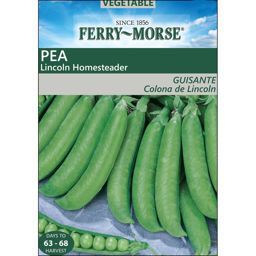 Ferry-Morse Pea Lincoln Homesteader Seeds 2938 - The Home Depot
