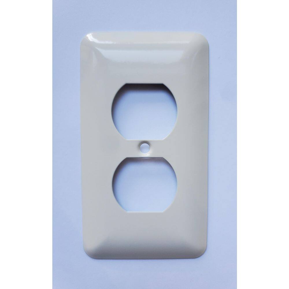 Mulberry Light Almond 1-Gang Duplex Wall Plate (1-Pack) 45101 - The ...