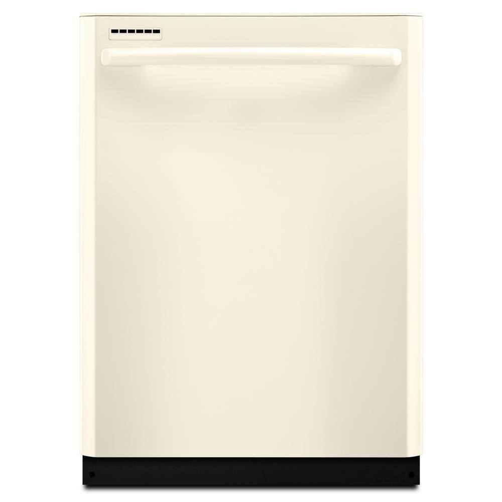 Maytag 24 in. Bisque JetClean Plus Built-In Tall Tub Dishwasher, 59 dBA ...