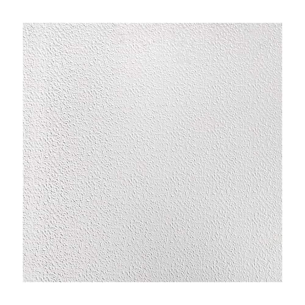 Gigrwiin White 2 ft. x 2 ft. Decorative Textured Ceiling Tile 48 (sq ...