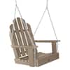 Highwood Classic Westport 1-Person Plastic Porch Swing AD-SW2CW23-WBR ...