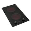 Kenyon Mediterranean 12 in. Radiant Electric Cooktop in Speckled Black ...