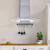 30 in. Convertible Dual Ventilation Mode Wall Mounted Range Hood in ...