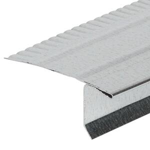 Amerimax Home Products F5M x 10 ft. White Aluminum Drip Edge Flashing ...
