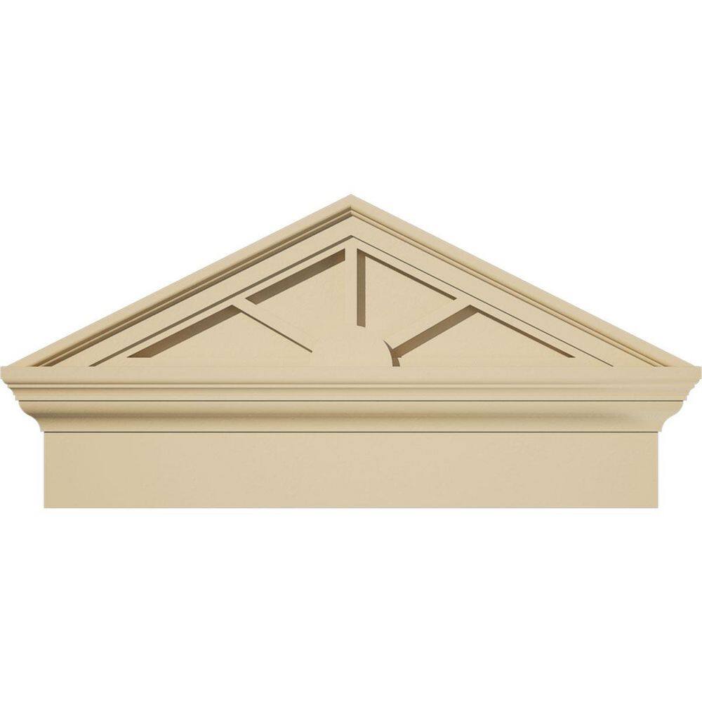 Ekena Millwork 26-in. W x 13-3/8-in. H x 2-3/4-in. P (Pitch 6/12 ...