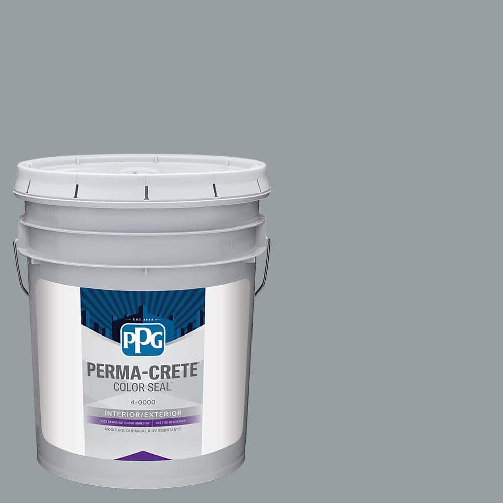 Perma-Crete Color Seal 5 gal. PPG1011-4 UFO Satin Interior/Exterior ...