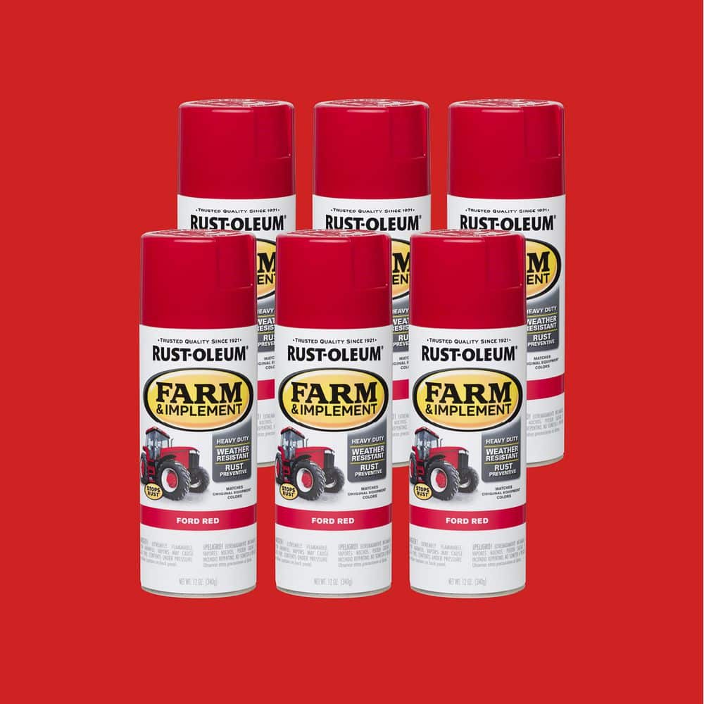 Reviews for Rust-Oleum Specialty 12 oz. Farm and Implement Ford Red ...