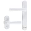Wright Products Washburn White Surface Latch VWA214WH - The Home Depot