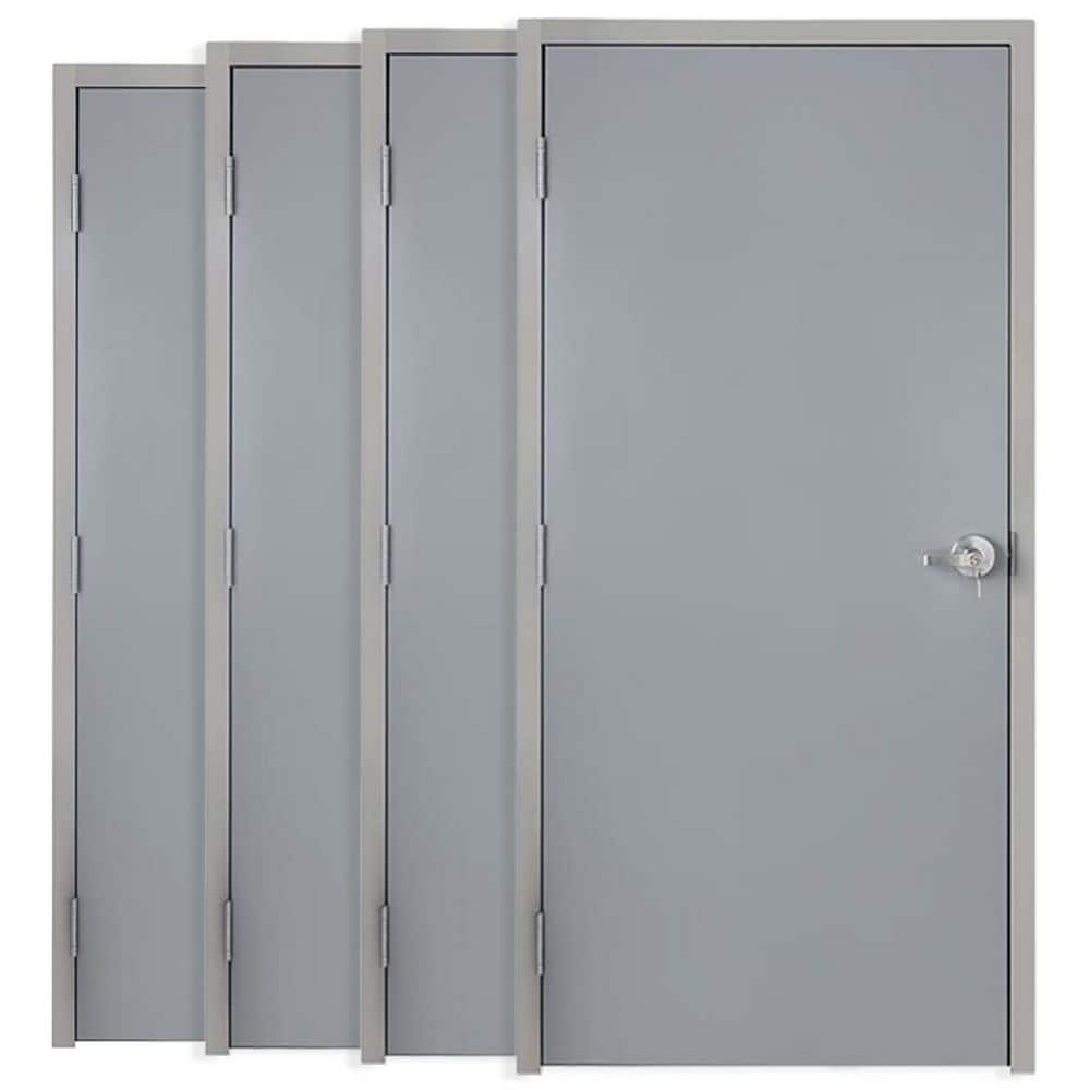 Armor Door 36 in. x 80 in. Fire Rated Universal/Reversible Galvanneal ...