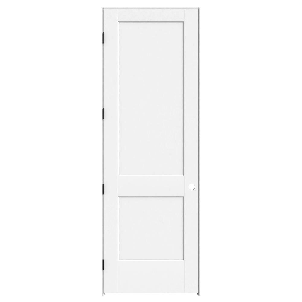 Masonite 32 in. X 96 in. 2-Panel Logan Right-Hand Hollow Core Single ...