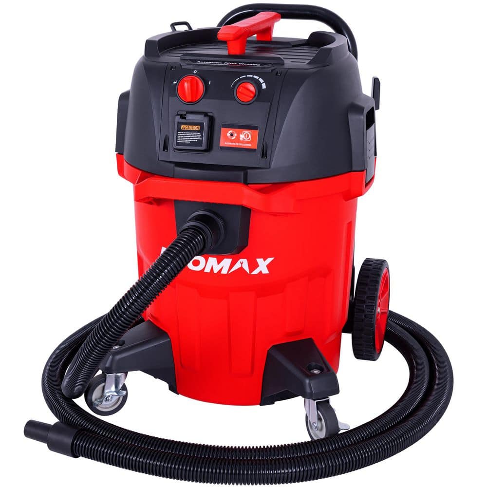 ECOMAX 12 Gallon 6.5 HP OSHA-Compliant Wet/Dry Vacuum with Dual Self ...