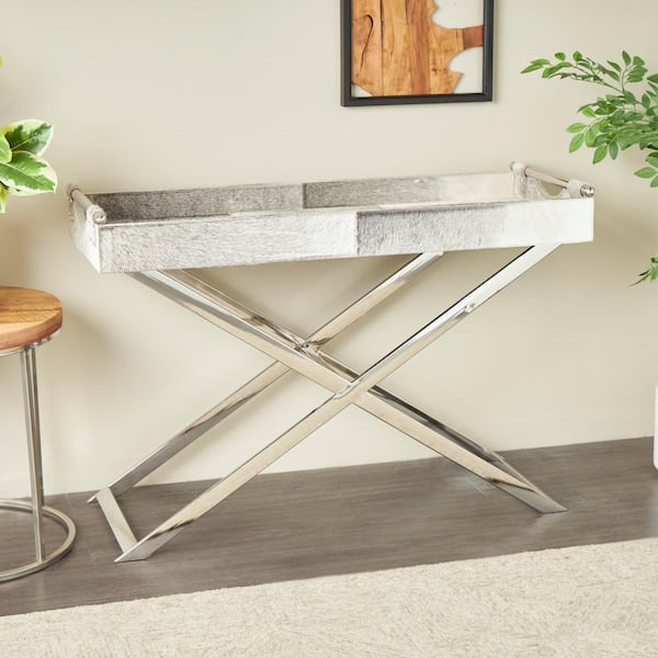 Leather tray table store