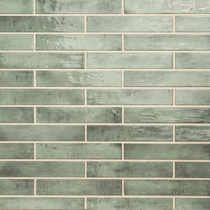 MSI La Leche 2 in. x 10 in. Glossy Ceramic Subway Wall Tile (5.16 sq ...
