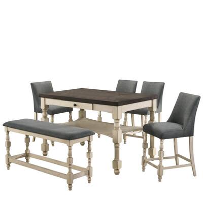 Seats 6 - Counter Height (35-36 in.) - Dining Room Sets - Kitchen ...