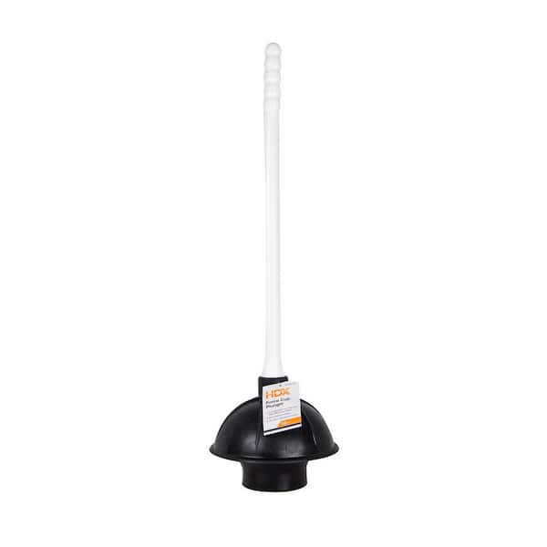 HDX High-Efficiency Toilet Plunger 110411 - The Home Depot