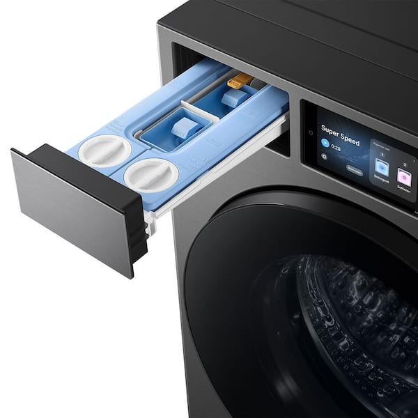 Samsung 5.3 cu ft Bespoke AI Ultra Capacity Stackable Front Load Washer ...