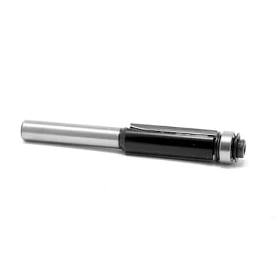 WEN 1/4 in. Straight 2-Flute Carbide Tipped Router Bit with 1/4 in ...