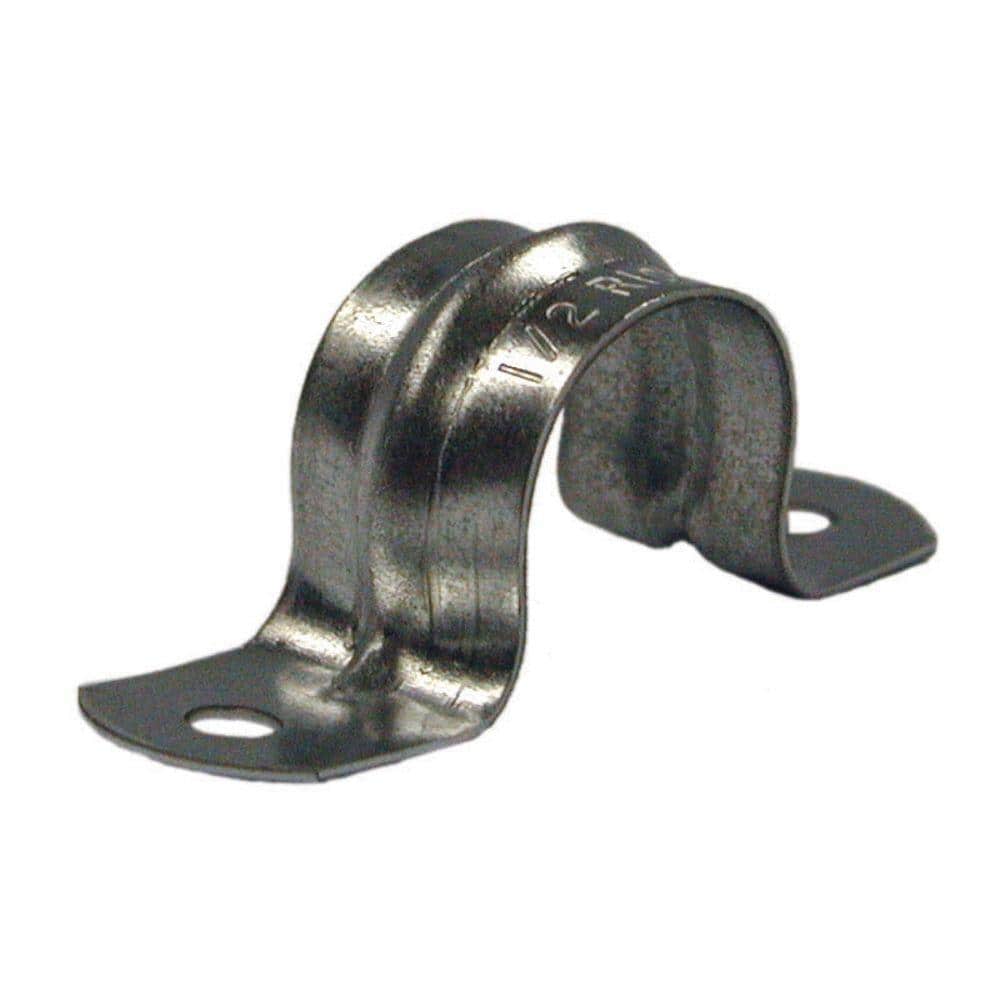 RACO EMT 1-1/4 in. Two-Hole Strap (4-Pack) 2095B4 - The Home Depot
