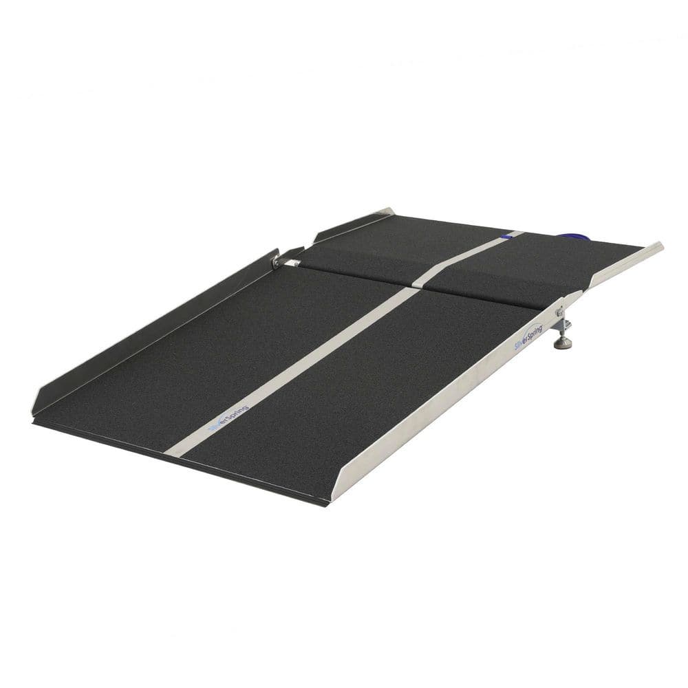 SILVER SPRING 50 in. L x 30 in. W-Aluminum Patio Track Ramp-600 lb ...
