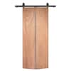 CALHOME 36 in. x 80 in. Unfinished MDF Composite Hollow Core Bi-Fold ...