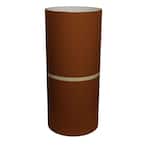 Amerimax Home Products 24 in. x 50 ft. ALC Musket Brown over White ...