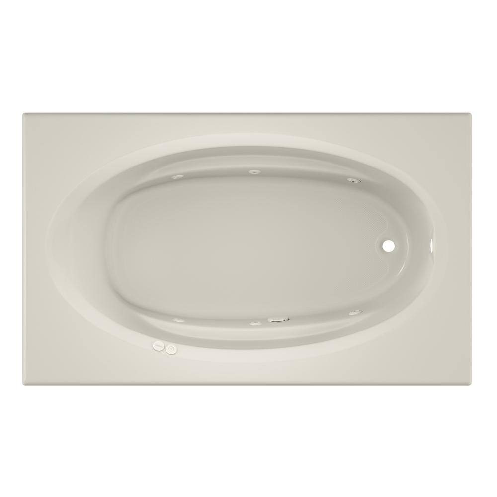 JACUZZI Signature 72 in. x 42 in. Rectangular Whirlpool Bathtub with ...