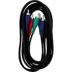 Zenith 12 ft. Video Component Cable, Black VC1012COMPON