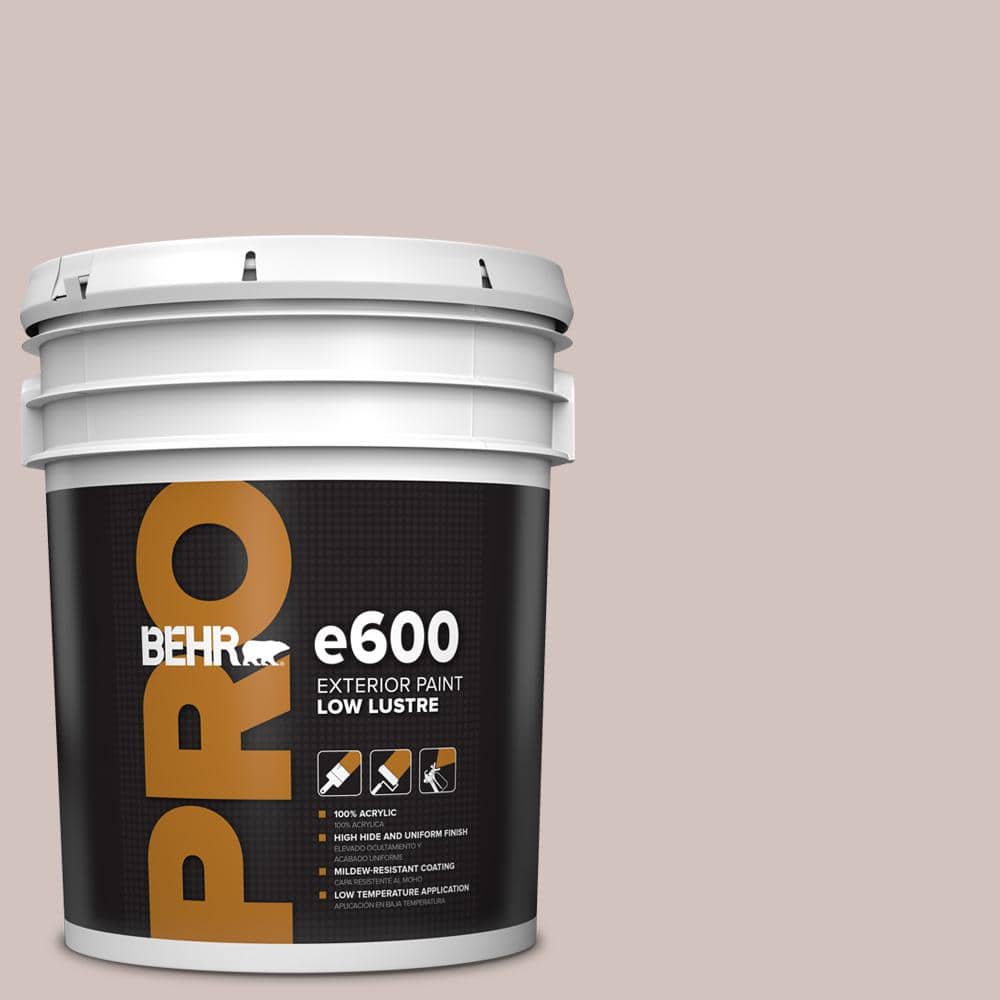 BEHR PRO 5 gal. #MQ3-01 Josephine Low Luster Exterior Paint PR62005 ...