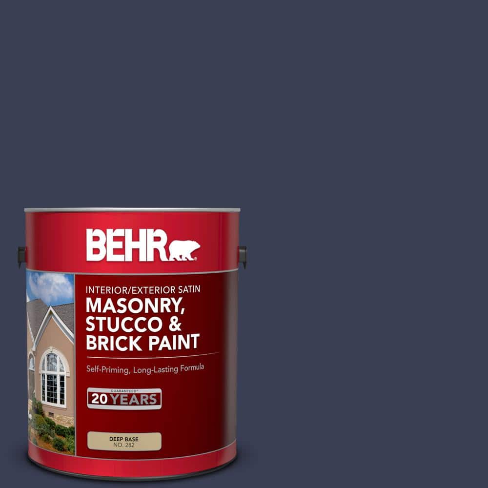 BEHR 1 gal. Home Decorators Collection #HDC-CL-26A Indigo Ink Satin ...