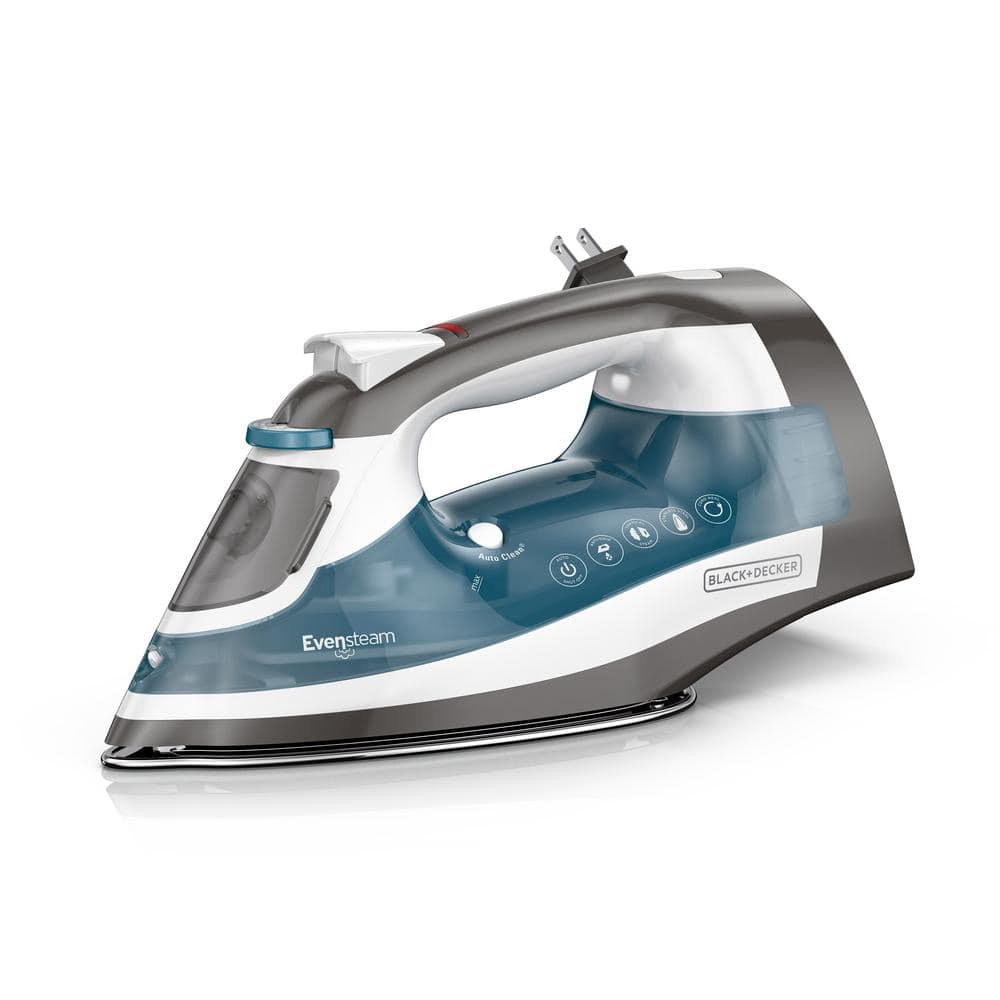 BLACK+DECKER 1-Step Steam Iron with Cord Reel 985119588M - The Home Depot