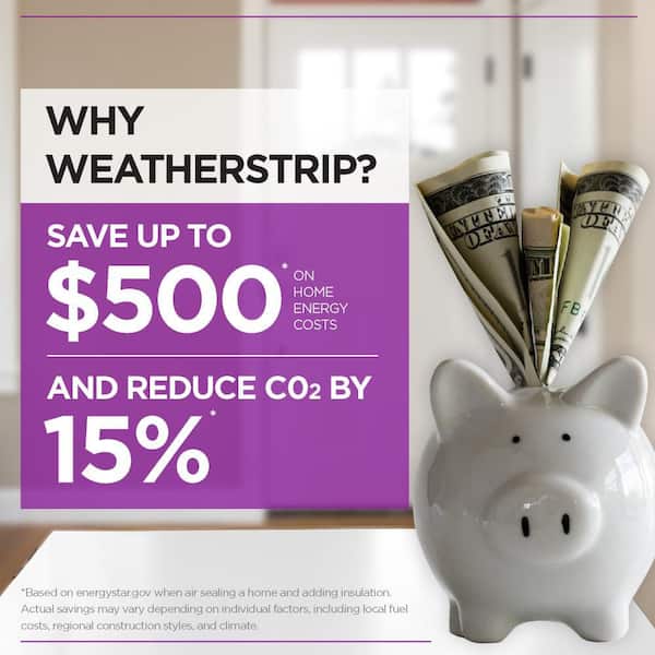 M-D Building Products 1 in. x 10 ft. Gray Foam Backer Rod Weatherstrip ...