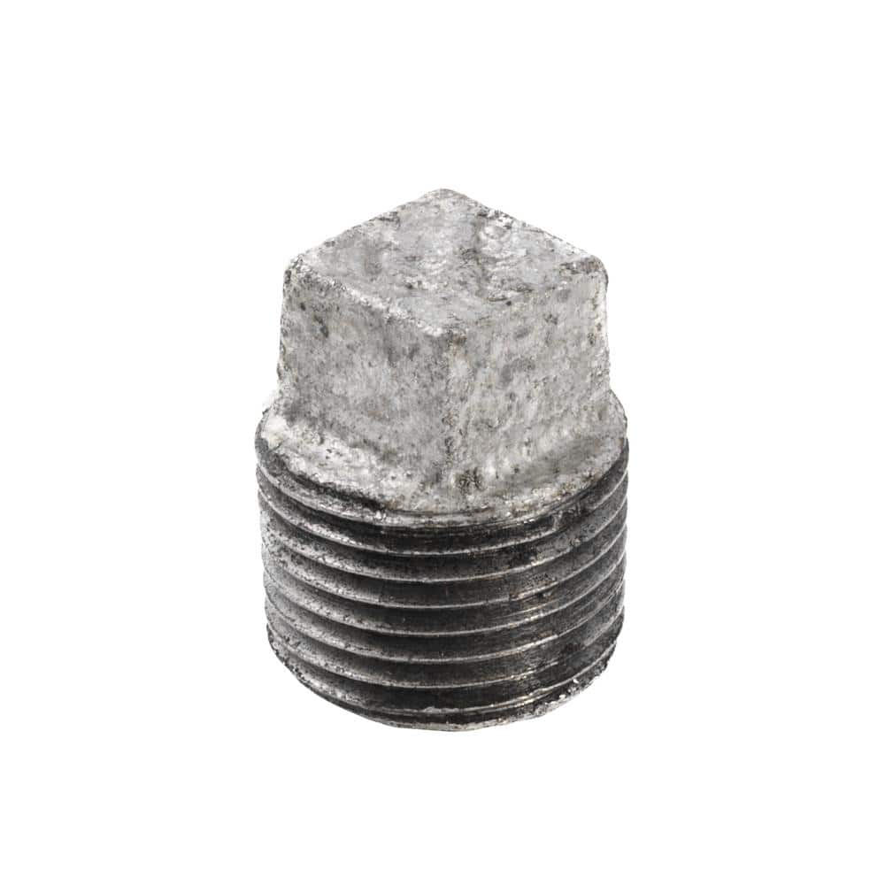 Southland 3/8 in. Galvanized Malleable Iron Plug Fitting 511-802HP ...