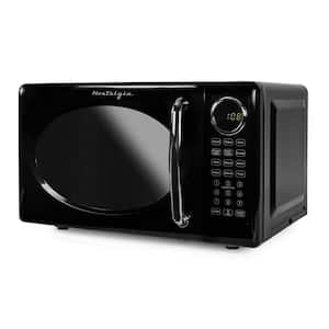 Nostalgia Retro Microwave-0.7 cu. ft. and 700-Watt Countertop Microwave-White NRMOPM7WH6A - The ...