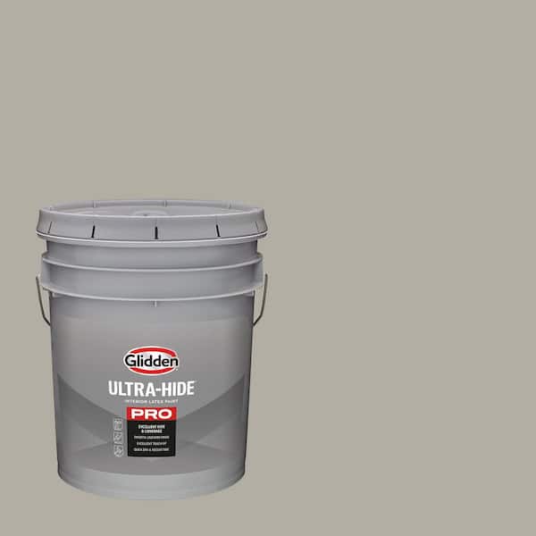 Glidden Ultra-Hide 5 gal. PPG0999-3 Boulder Creek Ultra Flat Interior ...