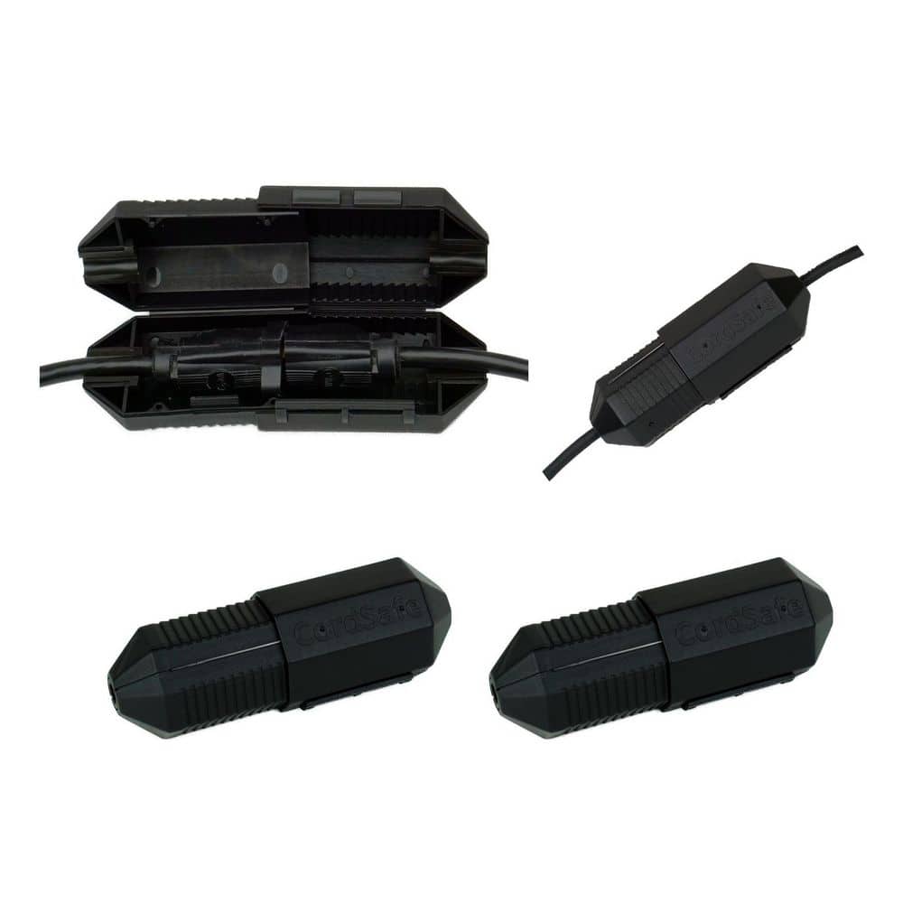 CordSafe Extension Cord Safety Cover, Plug Protector for Lights, Power ...