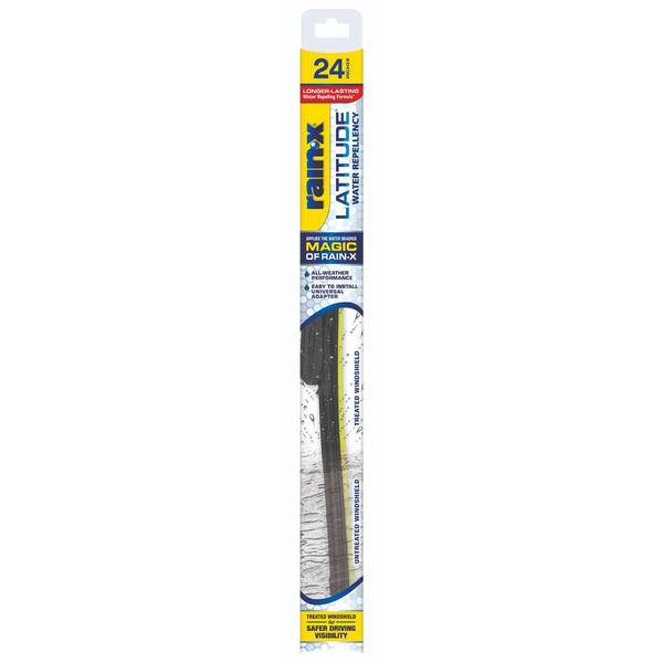 Rain-X 24 in. Latitude 2-in-1 Water Repellency Wiper Blade 5079280-2 ...