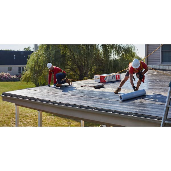 GAF Liberty 3 ft. x 66 ft. (200 sq. ft.) SBS Self-Adhering Base Sheet ...