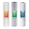 ISPRING 3-Stage Whole House Water Filter Pack w/ Sediment, Carbon Block ...
