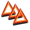 Stark Roadside Folding Safety Triangle Reflector Warning Kit (3-Pack ...