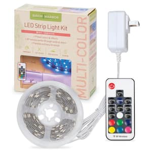 Emerald 25 ft. Plug-In Smart Remote Controlled Integrated LED Color ...
